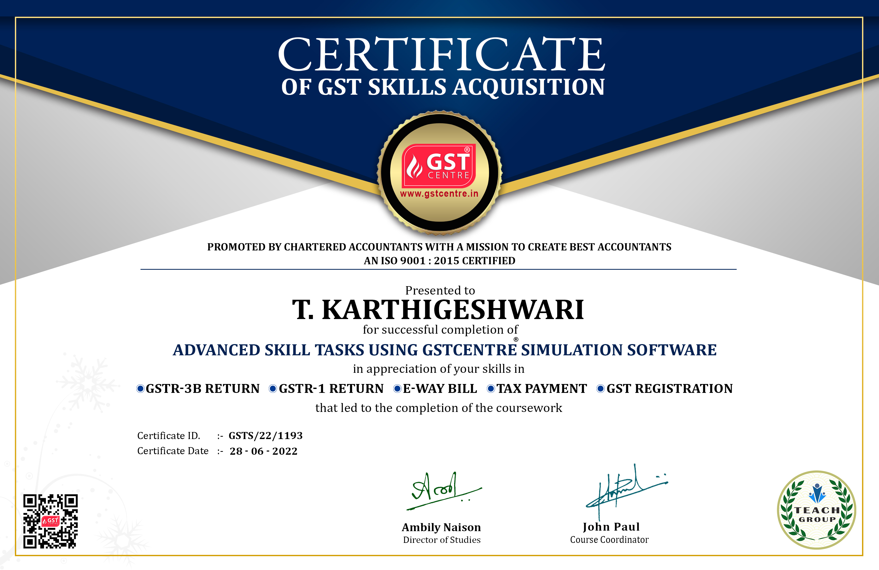 GST Centre | GST Registered Company